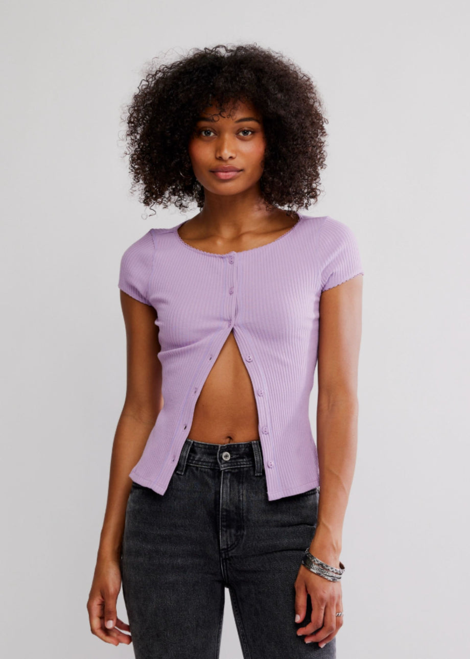 Free People Most Wanted Cardi ☆ Lavender – Rock N Rags