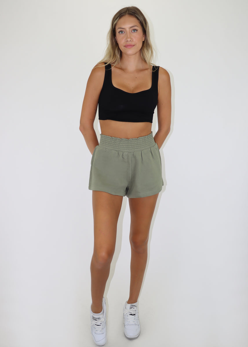 Heat Wave Shorts ★ Olive – Rock N Rags