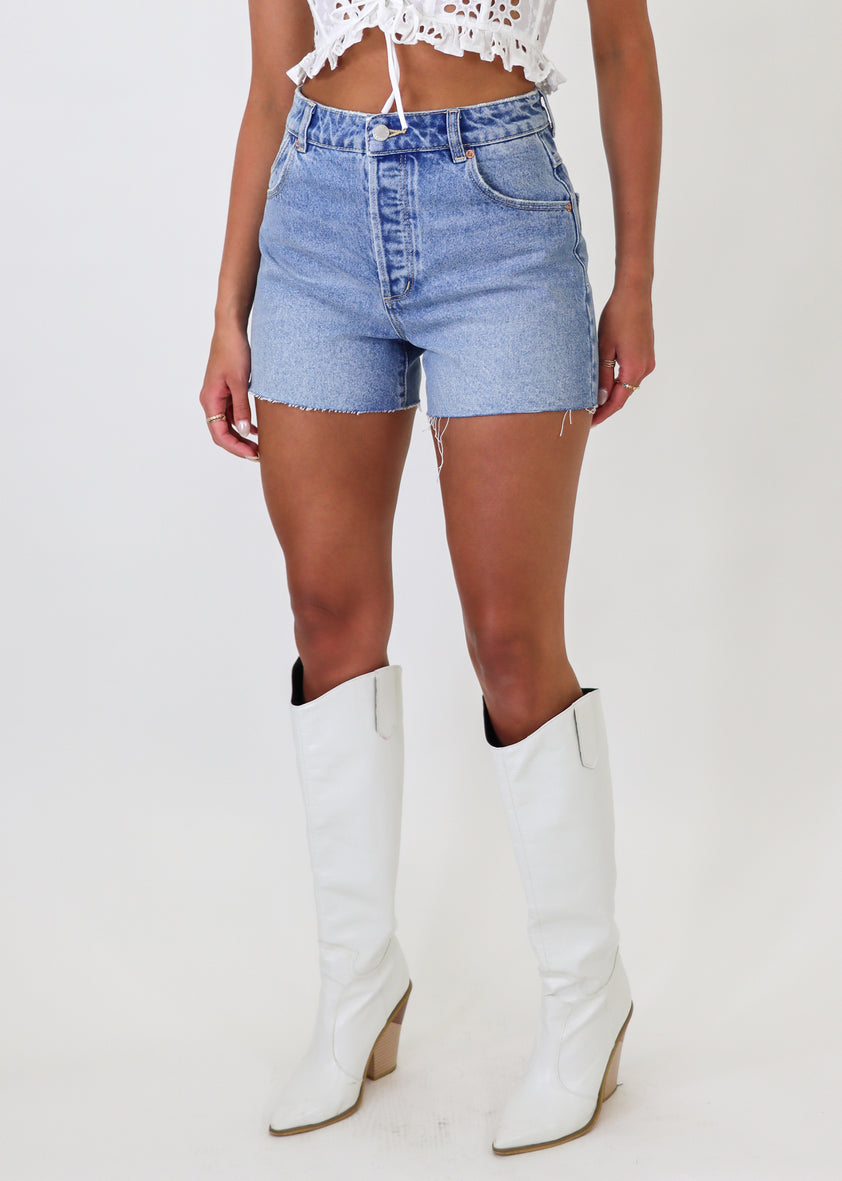 Rollas Now You Do Denim Shorts ★ Medium Wash – Rock N Rags